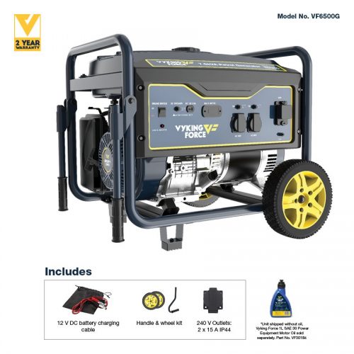 6500W PETROL GENERATOR – Vyking Force
