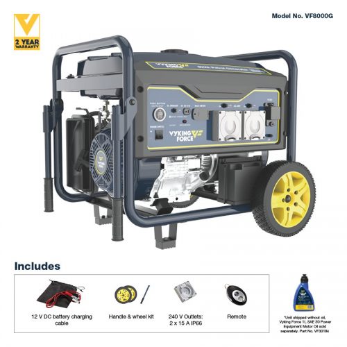 8000W PETROL GENERATOR – Vyking Force